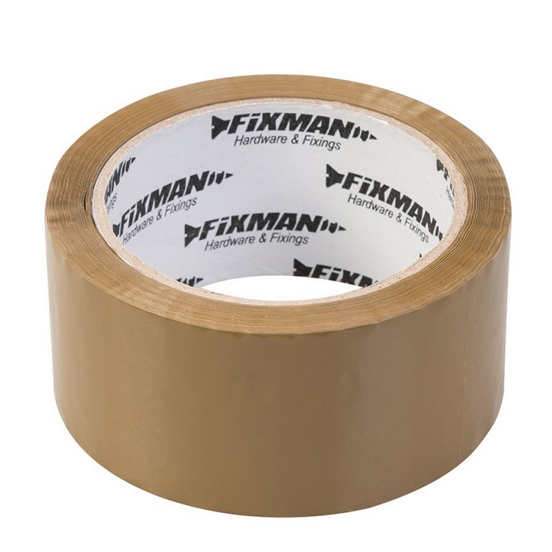 6 ROULEAUX ADHESIF MARRON 48 mm X 66 mètres - SARLAT OUTILLAGE