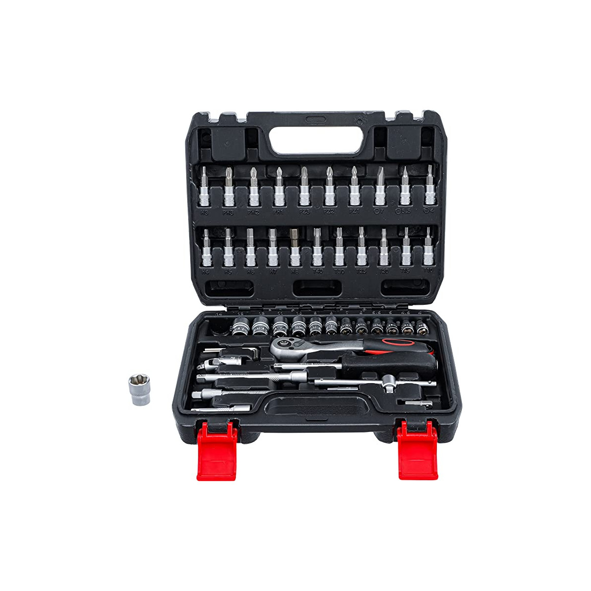 COFFRET BGS DIY JEU CLES 1/4 DOUILLES DE 4 A 13, CLIQUET - SARLAT OUTILLAGE