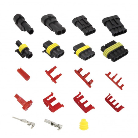 ASSORTIMENT DE CONNECTEURS ETANCHES TYPE SUPERSEAL - SARLAT OUTILLAGE