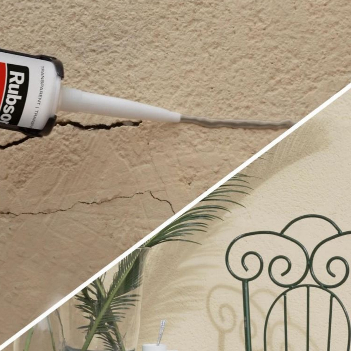 PATE A JOINT, MASTIC POLYMERE RUBSON FT101 JOINT, FISSURE, COLLAGE, 280 ml